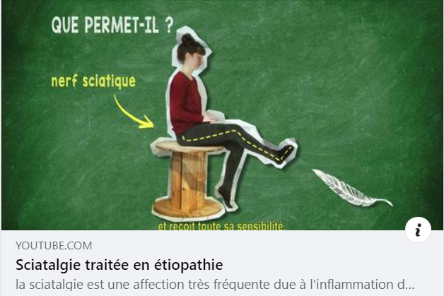 Vidéo : Tout Savoir sur la Sciatique et ses Traitements en Étiopathie ...